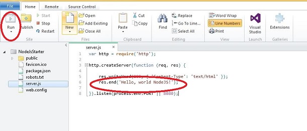 Nodejs Introduction Using Mean Stack With Webmatrix Codeproject 