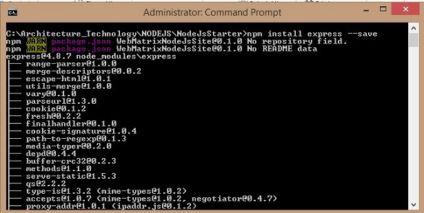 Nodejs Introduction Using Mean Stack With Webmatrix Codeproject 