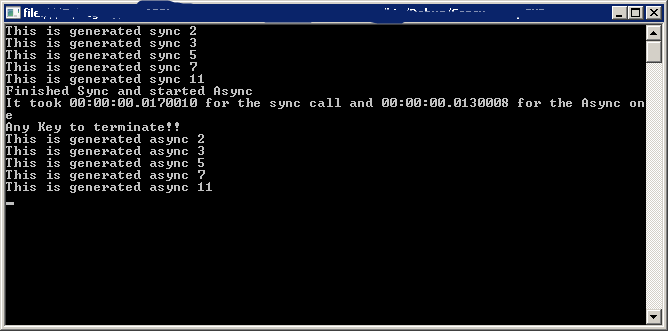 Asynchronous Programming In C 50 Using Async And Await Codeproject