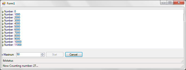 Multithreading Using Task Factory C Basic Sample Codeproject