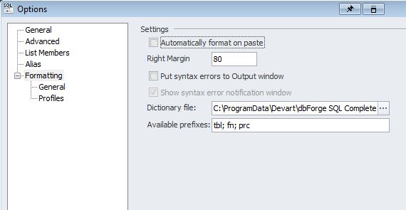 Dbforge Sql Complete Helps Sql Developers Become First Class Ide Citizens Codeproject