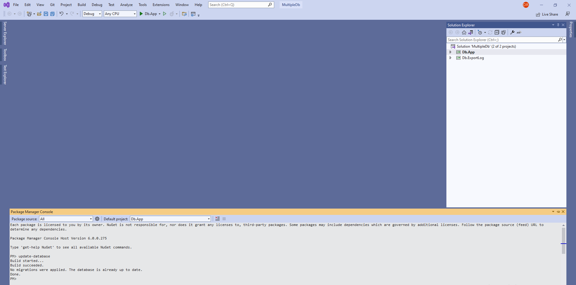 Entity Framework Core Code First Publishing Multiple Db Contexts In The Same Database Codeproject