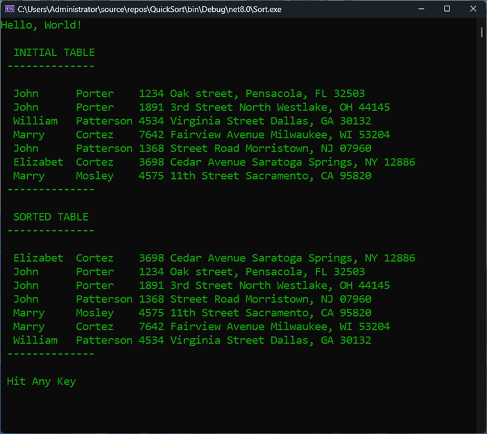 How To Sort Two Dimensional Array In C By Selected Column Index In Selected Column Sort Order