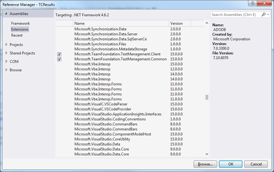 Posting Externally Derived Tfs Test Case Results Codeproject