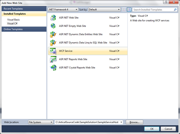 How To Use A Wcf Service Without Adding A Service Reference Or Proxy Codeproject