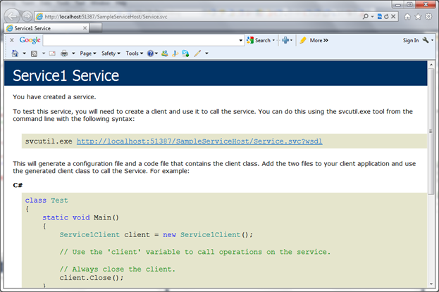 How To Use A Wcf Service Without Adding A Service Reference Or Proxy Codeproject