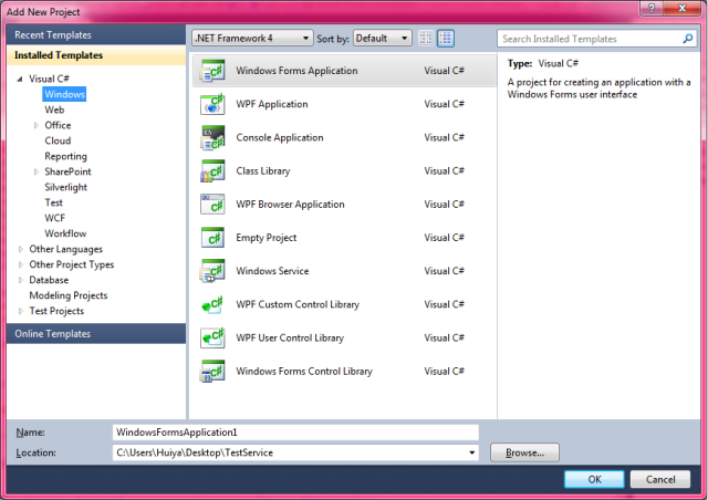 Create A Wcf Service Using Wsbinding And Use In A Windows Forms Application Codeproject