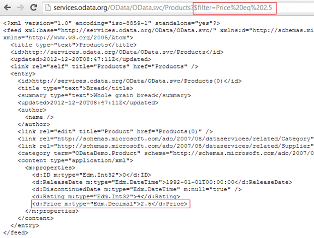 Understanding Odata V3 And Wcf Data Services 5x Codeproject