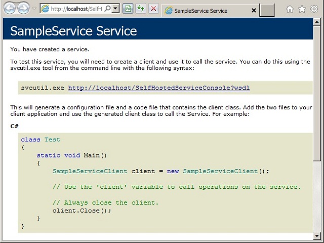 A Beginners Tutorial On How To Host A Wcf Service Iis Hosting And Self Hosting Codeproject