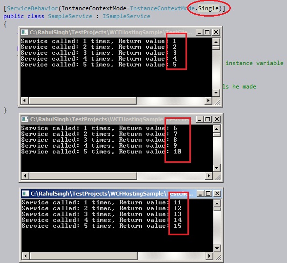 A Beginners Tutorial For Understanding Wcf Instance Management Codeproject