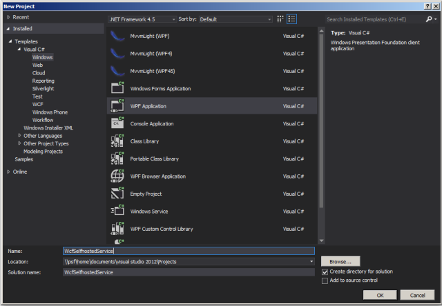 How To Create A Wcf Self Hosted Application Codeproject