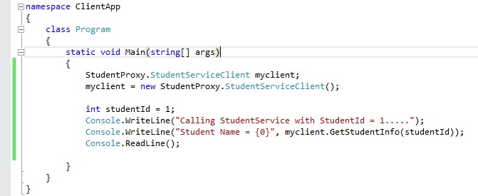 Calling A Wcf Self Hosted Console Application Codeproject