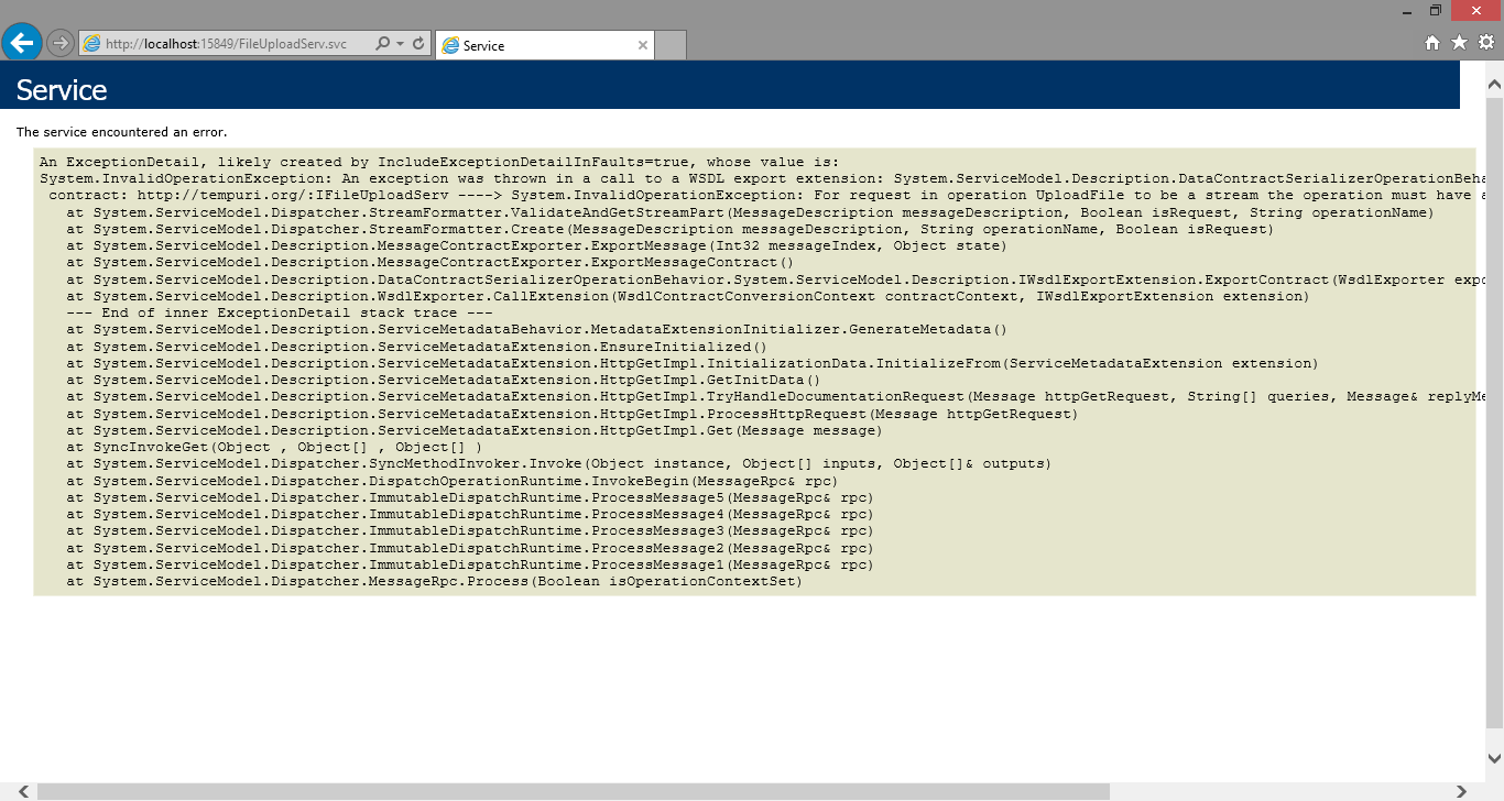 Uploadingdownloading A File Using Wcf Rest Service In Net 35 Codeproject