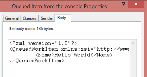 Queuing Windows Services work items using MSMQ, and live progress using ... Queuing Windows Services work items using MSMQ, and live progress using ...
