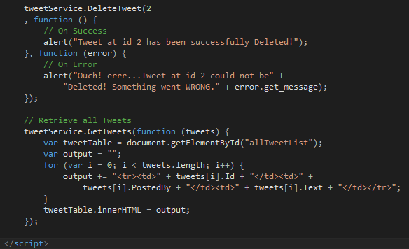 Simple Demo Wcf Ajax Web Service Codeproject