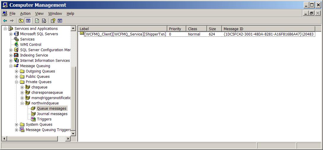 Sample Starter Project Using WCF and MSMQ- CodeProject Sample Starter Project Using WCF and MSMQ- CodeProject