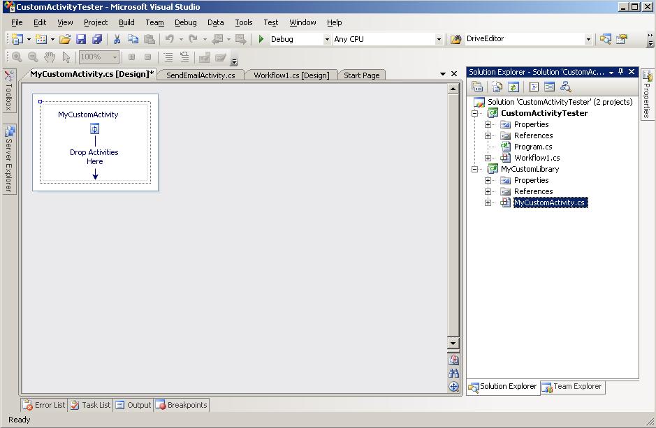 Add Design Time Support To The Wf Custom Activity Properties Codeproject