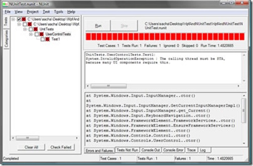 Nunit Sta Threads And Testing Wpf Codeproject