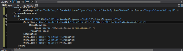 Creating Menus With Drop Down Sub Menus Using Images In Wpf Codeproject