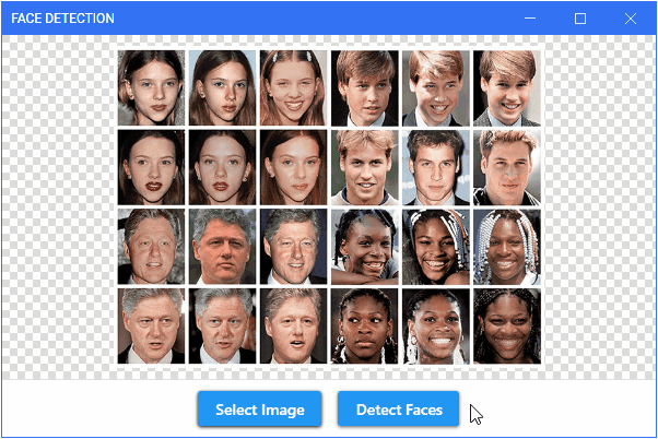Face Detection In Wpf Using Uwp Face Detection Api Codeproject