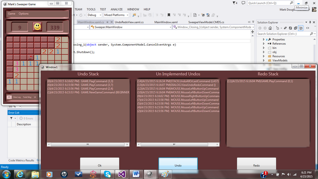 Undoredo Implemented Via Stateless Command Stacks In Wpf Applications Sprint 14 Codeproject