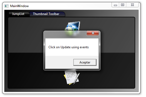 Wpf Integrating Our Application With The Windows 7 Taskbar Ii Codeproject