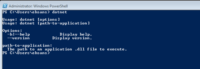 Building First Console Application Using Command Prompt In Net Core 20 Codeproject