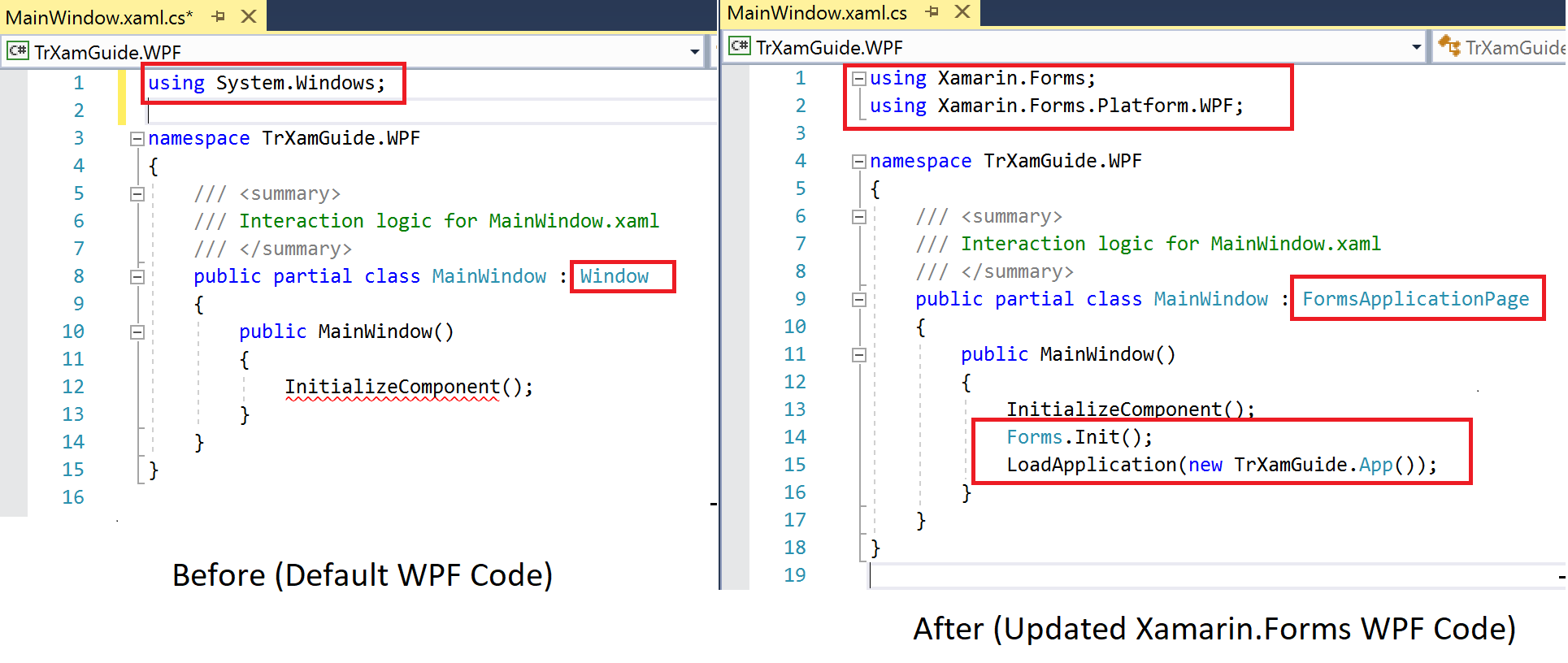 Xf 30 New Feature Create Wpf Application Using Xamarinforms Codeproject