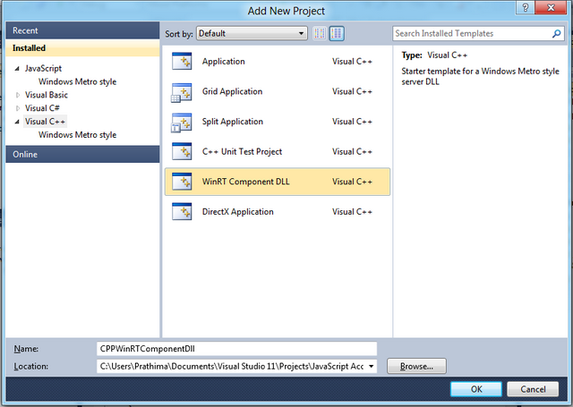 Under The Hood Part 5 Javascript Application And C Winrt Component Dll Winrt Windows 8 C