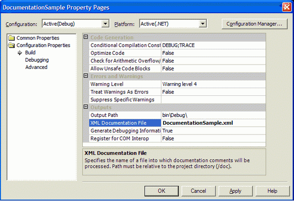 C And Xml Source Code Documentation Codeproject