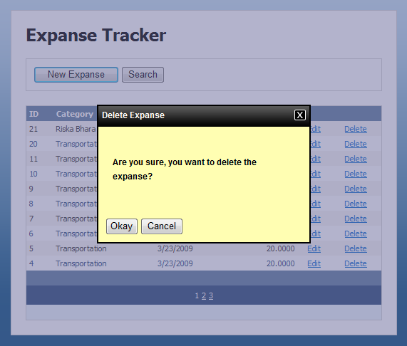 Aspnet Ajax Control Toolkit Modalpopupextender Control In Action Codeproject