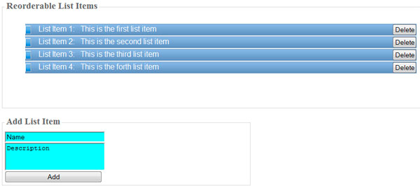 Realtime Reordering Using The Aspnet Ajax Control Toolkits Reorderlist Control With Linq To