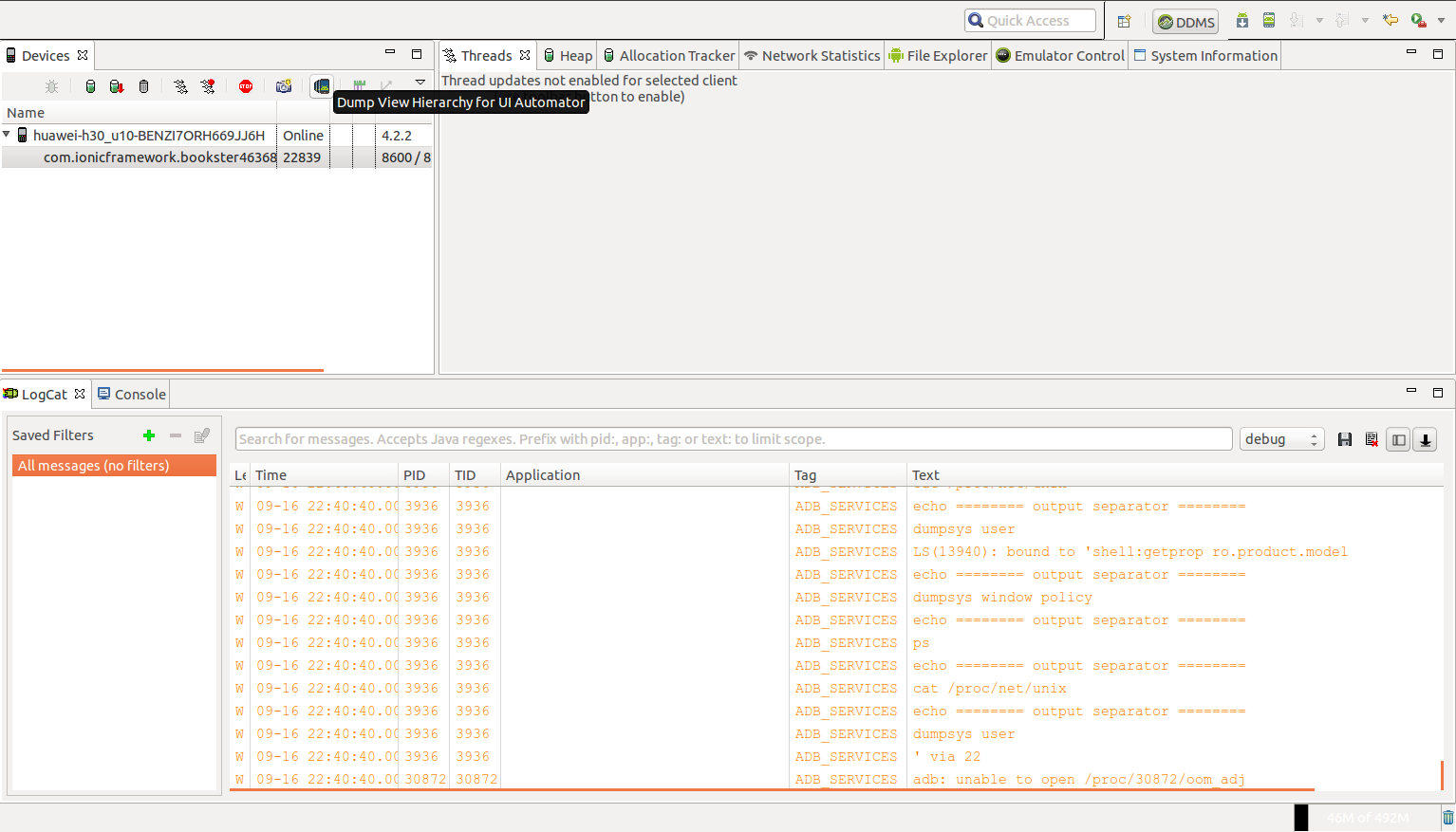 Debug Ionic Android Application On Mobile Devices Or Emulators Codeproject