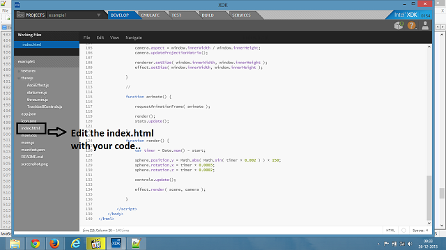 Discovering Threejs With Android And Intel Xdk Codeproject
