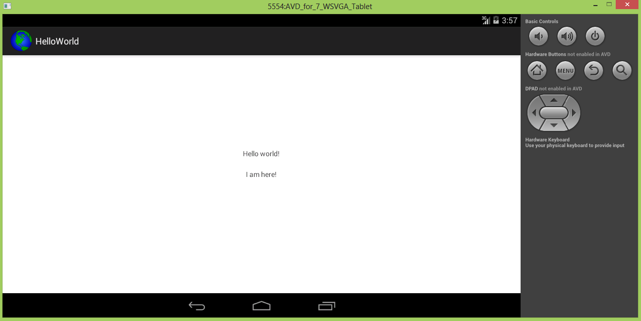 Creating A Simple Hello World Android Project Codeproject