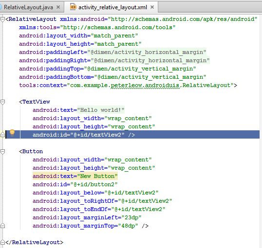 Android Ui Layouts And Controls Codeproject