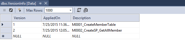 Fluent Migrator For Database Migration Codeproject