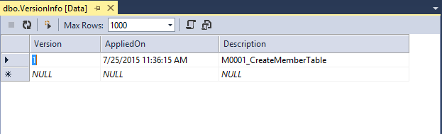 Fluent Migrator For Database Migration Codeproject