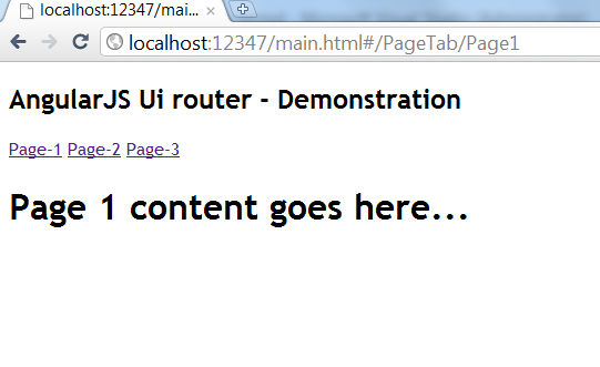Angularjs Ui Router Nested Routes Codeproject