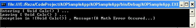 Aspect Oriented Programming Using C And Postsharp Codeproject
