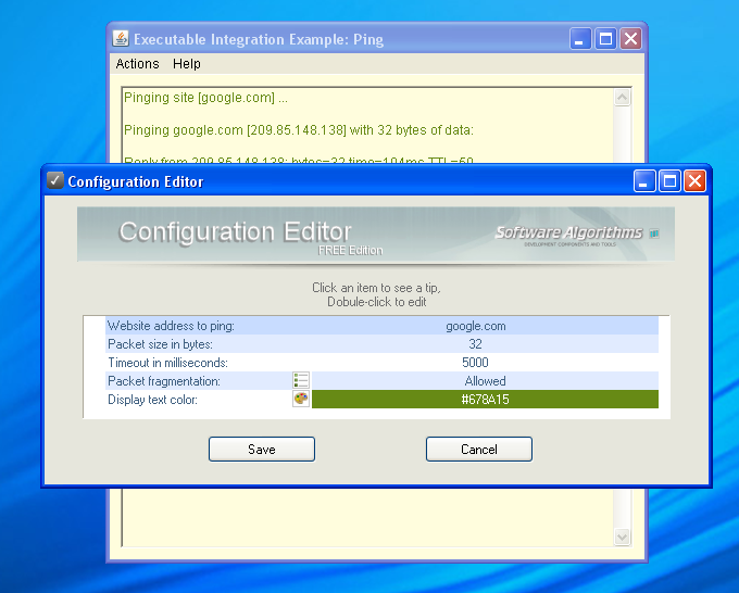 Executable Integration Example External Settings And Update Codeproject