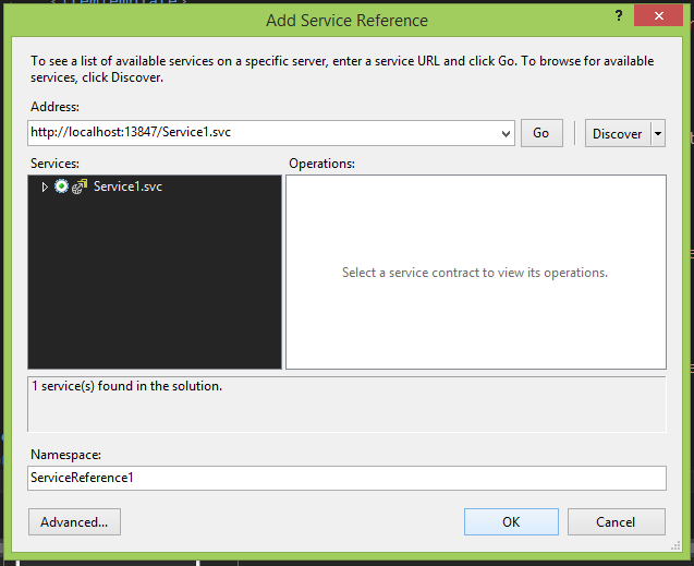 A Beginners Crud Using Wcf In Aspnet Codeproject