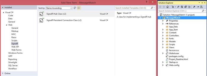Signalr Message Watch Application In C With Database Notifications Codeproject