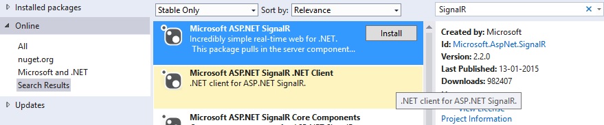 Signalr Message Watch Application In C With Database Notifications Codeproject