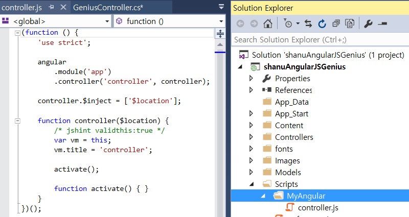 Mvc Web Api And Angularjs For Are You Genius Game Codeproject