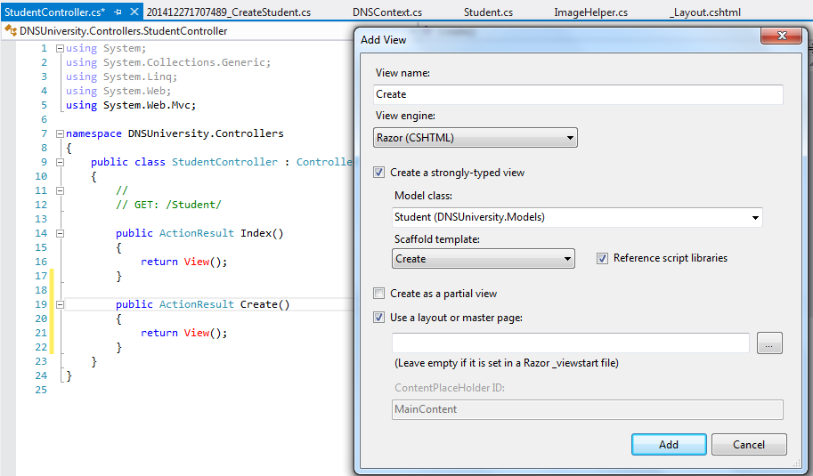 Mvc And Entity Framework Code First Code Migration Approach Codeproject