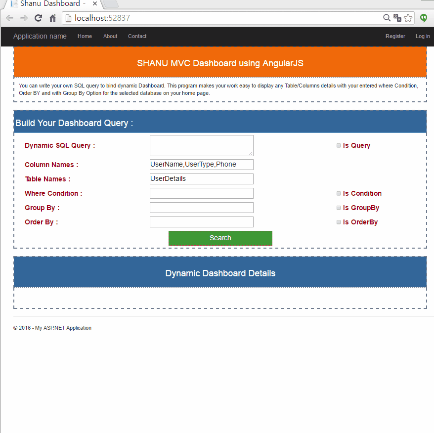 Mvc Dashboard Using Angularjs And Web Api Codeproject