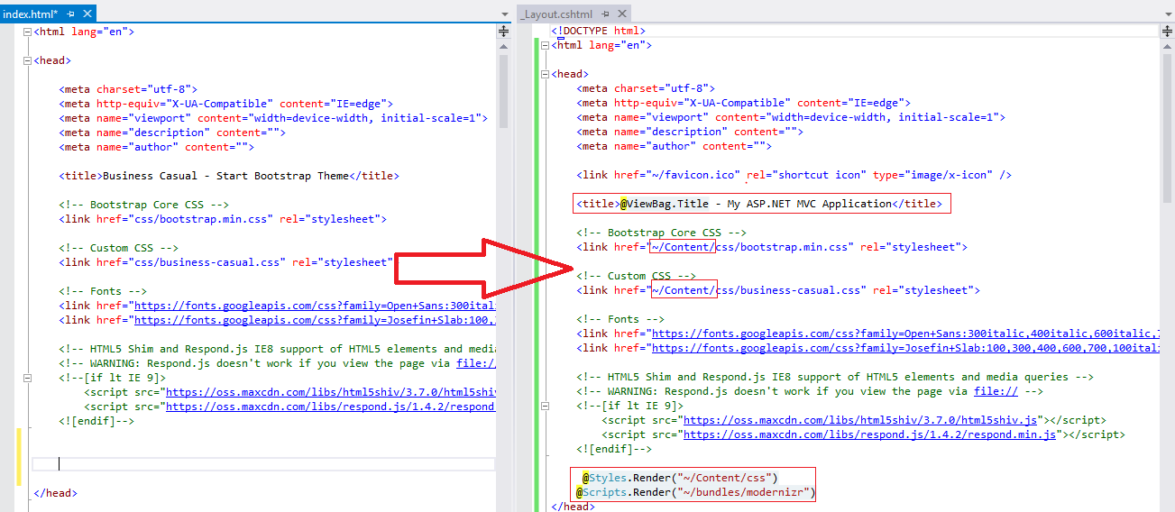 Aspnet Mvc Application With Custom Bootstrap Theme Vs 2012 Vs 2013 And Vs 2015 Codeproject