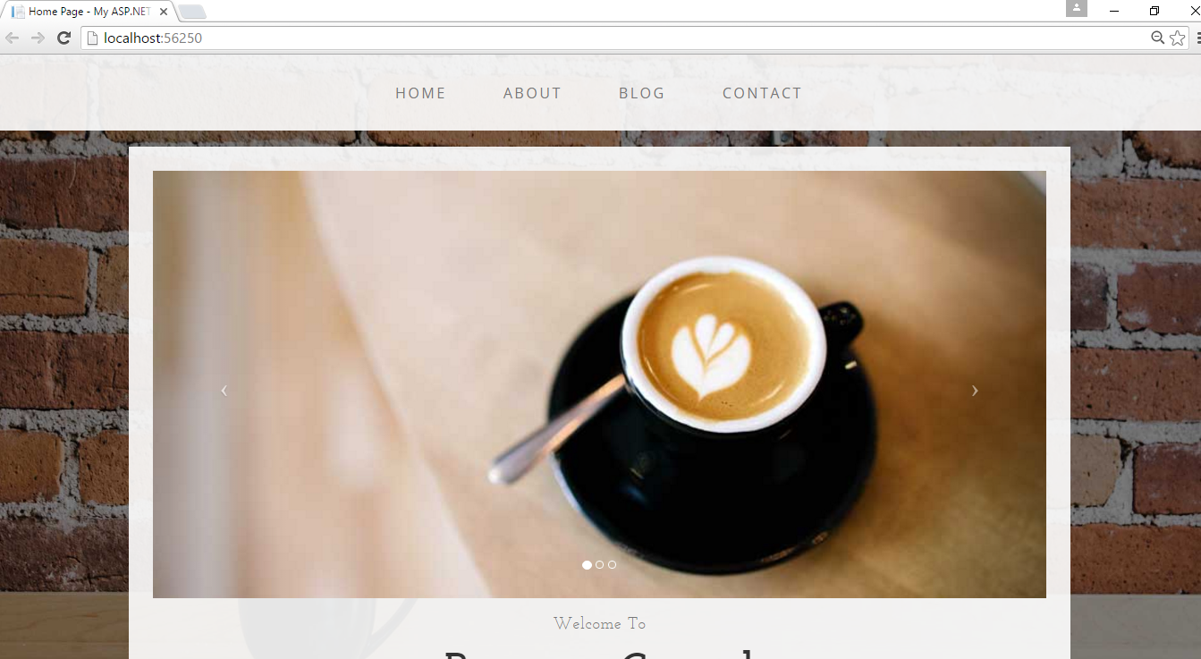 Aspnet Mvc Application With Custom Bootstrap Theme Vs 2012 Vs 2013 And Vs 2015 Codeproject