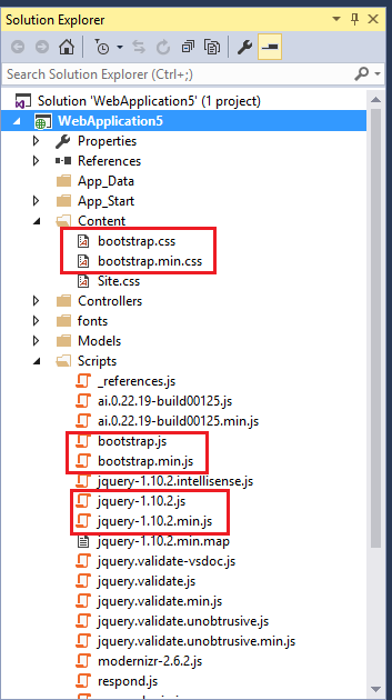 Aspnet Mvc Application With Custom Bootstrap Theme Vs 2012 Vs 2013 And Vs 2015 Codeproject